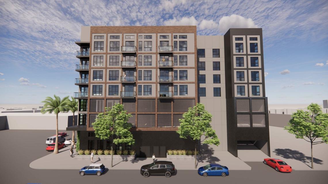 40 apartments + retail planned at 3801 S Grand Avenue in Historic South-Central | Urbanize LA